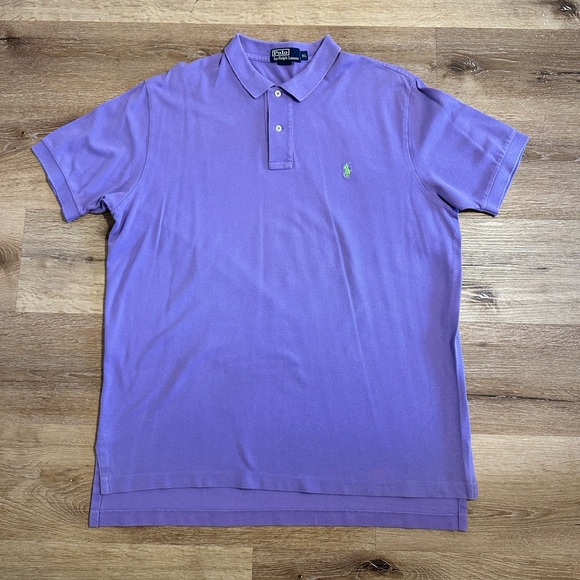Polo Ralph Lauren | Shirts | Polo Ralph Lauren Mens Lavender Polo Shirt ...
